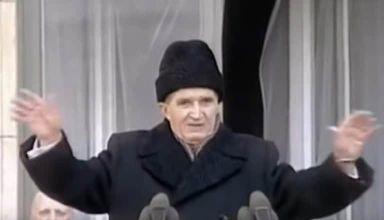 21 Decembrie 1989: Ultimul discurs a lui Ceaușescu. Începutul ...