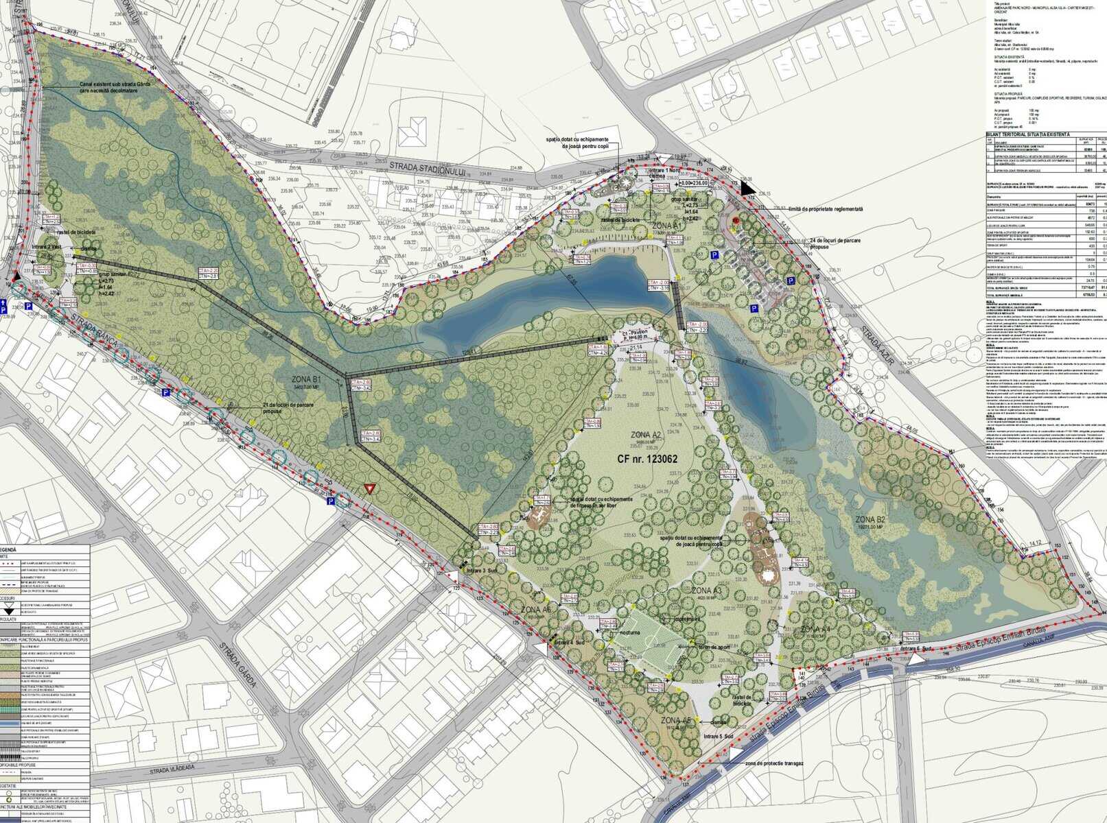 Începe amenajarea Parcului de Nord din Alba Iulia: contractul pentru ...