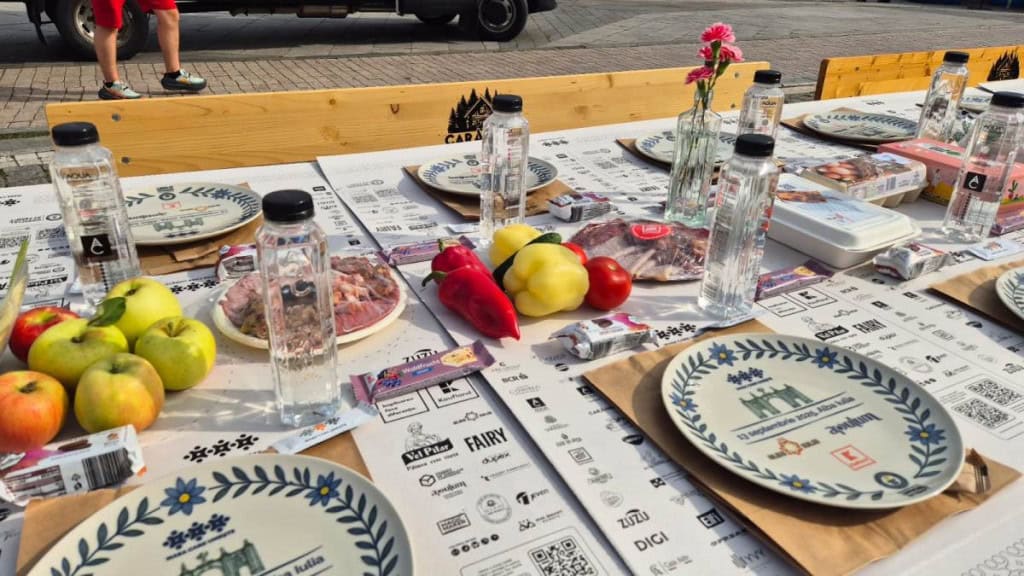 LIVE VIDEO: "Masa care Unește" la Alba Iulia. A început evenimentul ce marchează un nou record ...