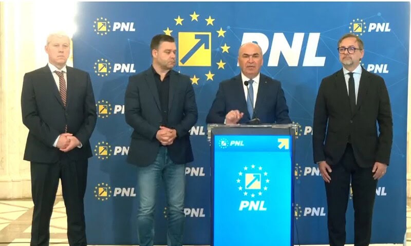 VIDEO: Liderii PNL au decis în unanimitate să nu voteze guvernul Tomac ...